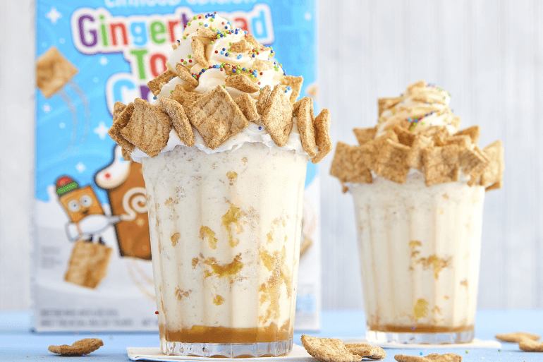 Batido de cereal Gingerbread Toast Crunch™ | Cinnamon Toast Crunch